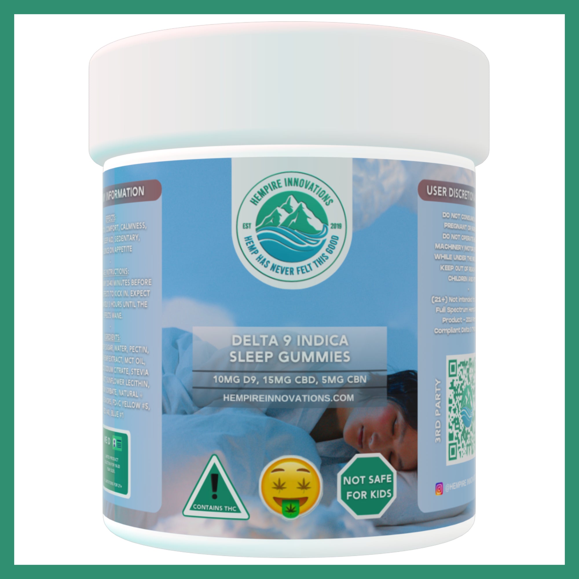 Delta 9 Sleep THC Gummies | CBN + CBD for Sleep | Wilmington NC D9 ...