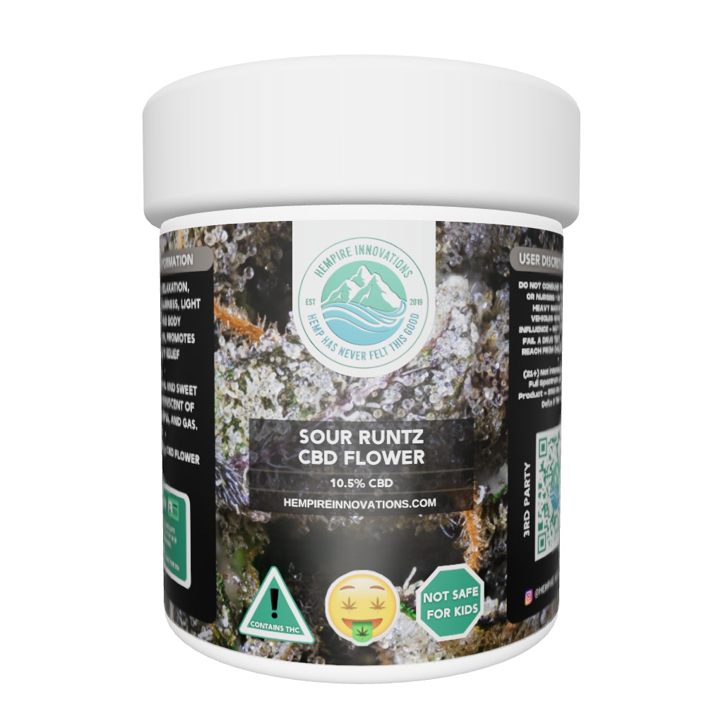 Sour Runtz CBD Hemp Flower | CBD Delivery Wilmington, NC – Hempire ...
